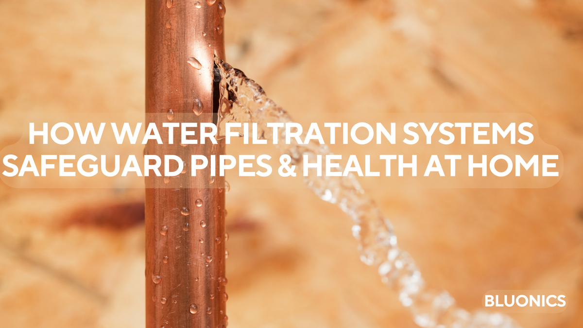 How Water Filtration Systems Safeguard Pipes and Health at Home – Bluonics
