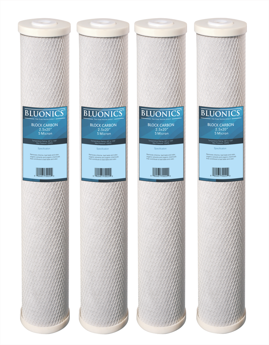 Bluonics 20 X 2 5 CTO Carbon Block Water Filter 4 5 Micron Whole bluonics-20-x-2-5-cto-carbon-block-water-filter-4-5-micron-whole