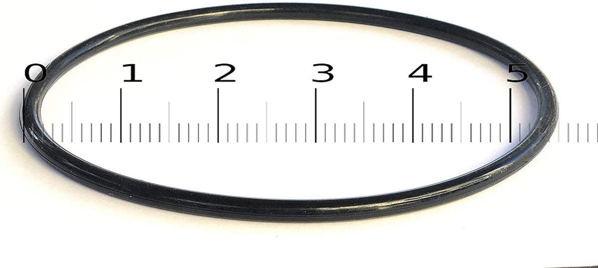 Bluonics Big Blue Replacement 4.5" O–Ring Black